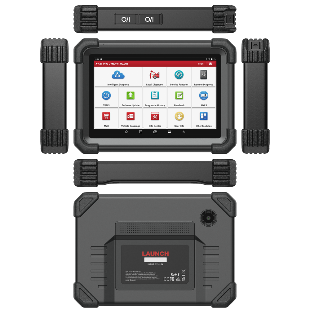 Launch X431 PRO DYNO Bidirectional Diagnostic Scanner – Launch X431 UK ...