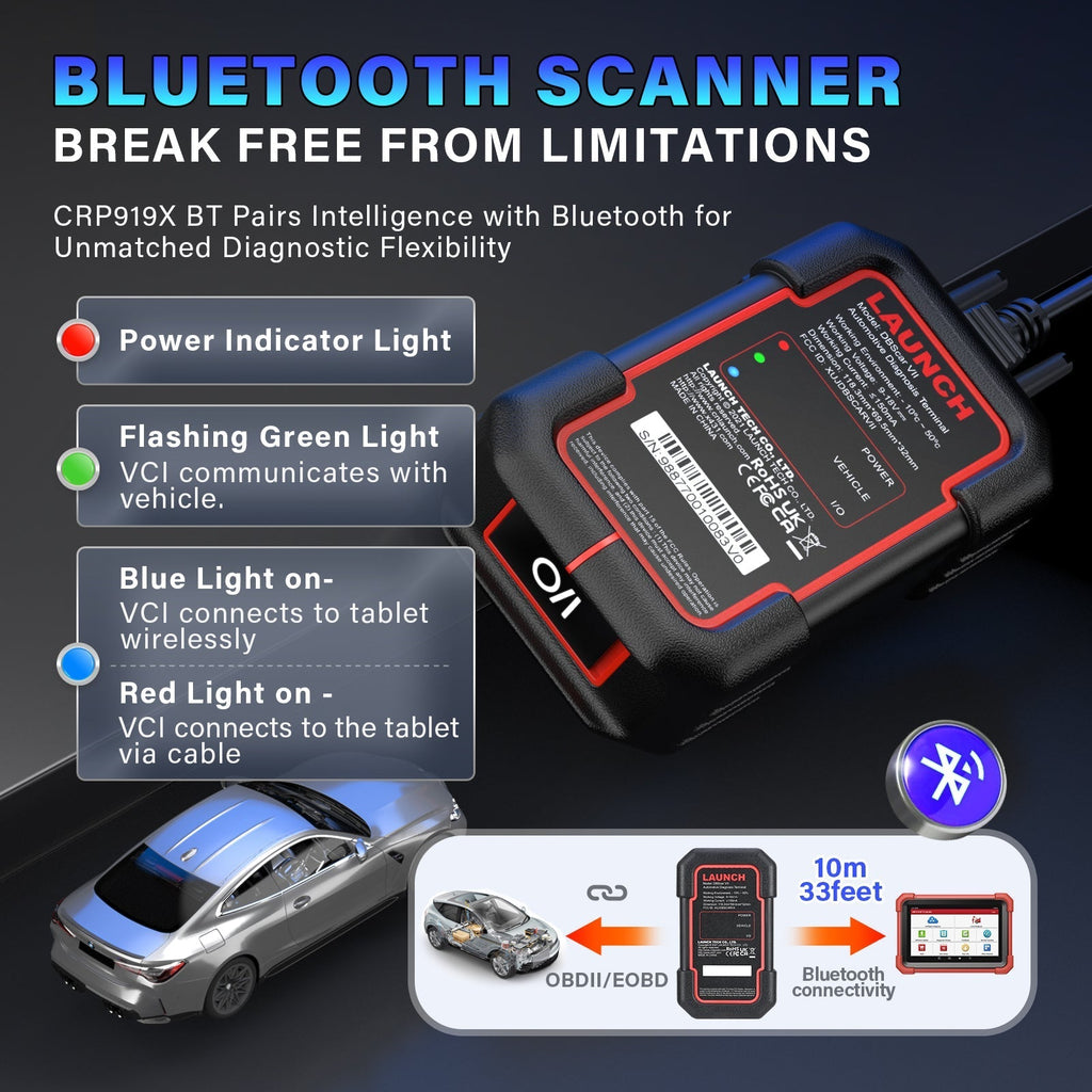 Launch X431 CRP919X BT Bidirectional Car Diagnosis Tool – Launch X431 ...