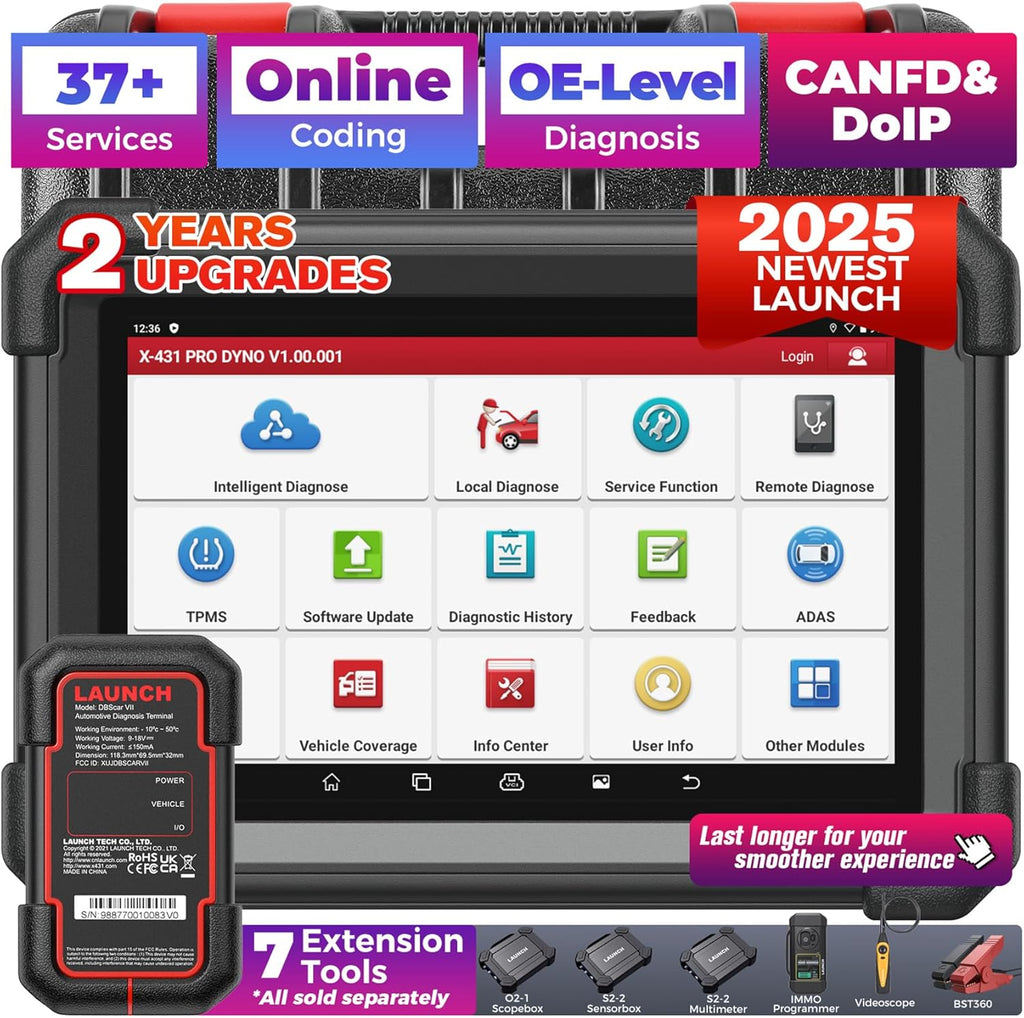 Launch X431 PRO DYNO Bidirectional Diagnostic Scanner – Launch X431 UK Store