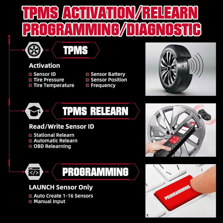 TPMS Tools – Launch X431 UK Store