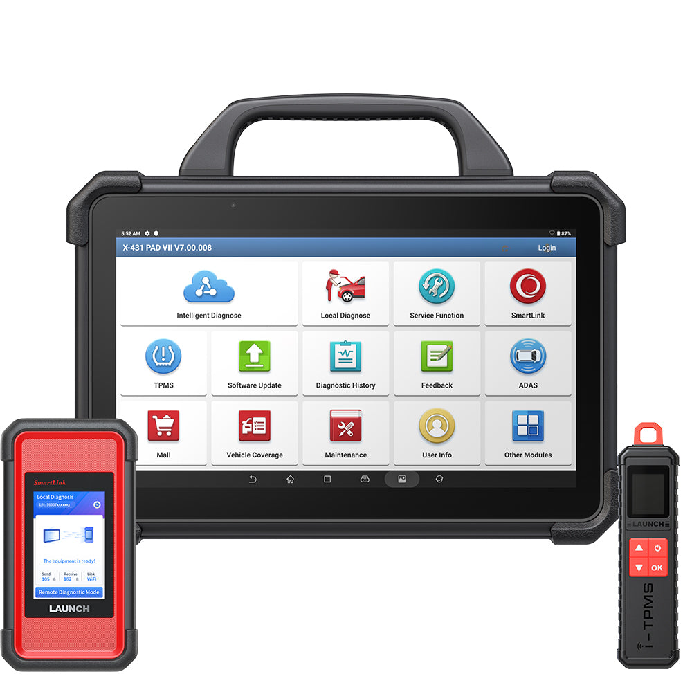 Launch X431 Pad VII Pad7 Elite Diagnostic Tool 2 Years Free Update ...