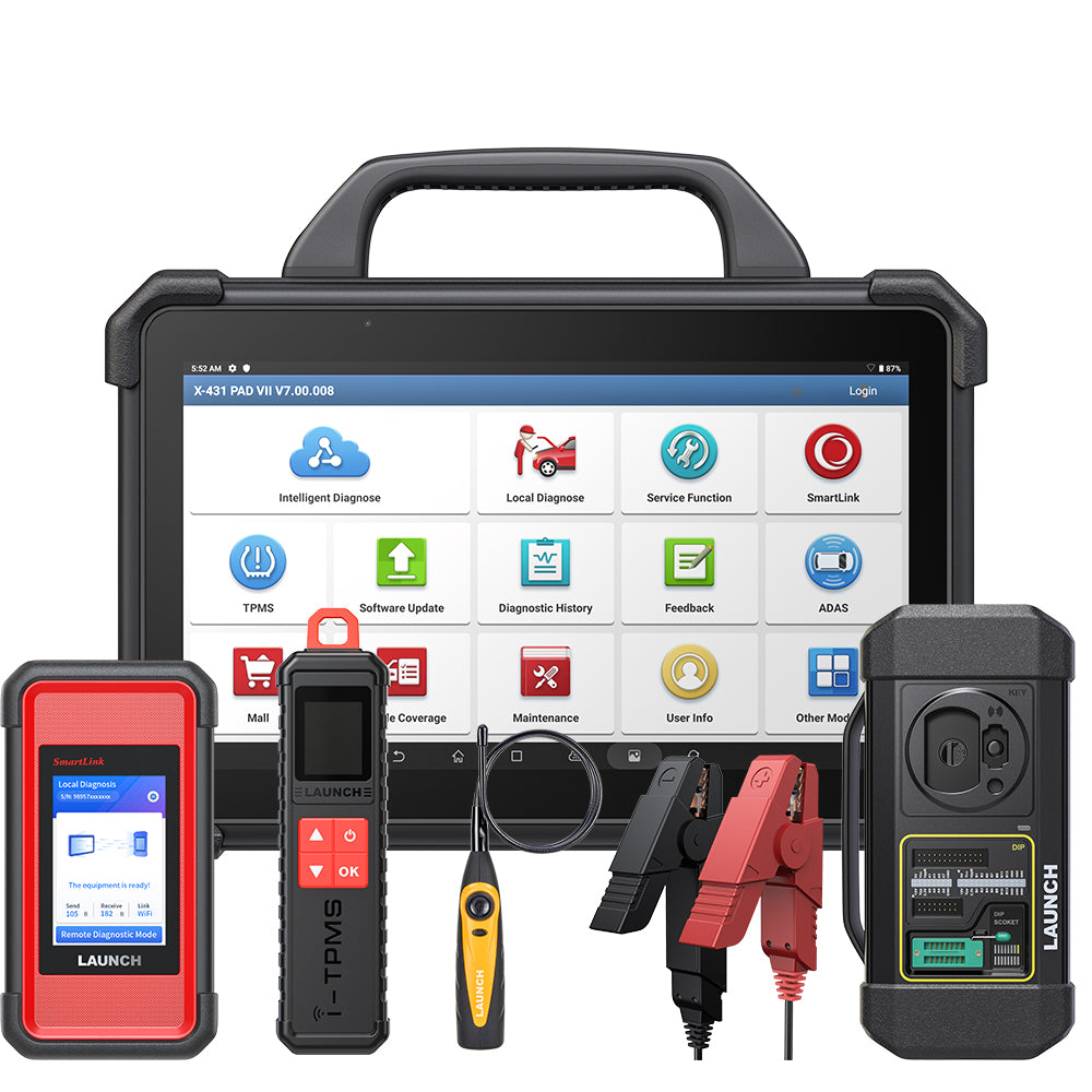 Launch X431 Pad VII Pad7 Elite Diagnostic Tool 2 Years Free Update ...